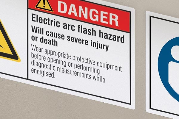 electrical panel labeling standards uk