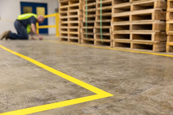 Reduce Muda with Industrial Floor Tape | BradyCanada.ca